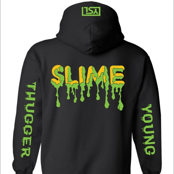 Sweaters | Young Thug Slime Language Slime Hoodie New S5xl | Poshmark